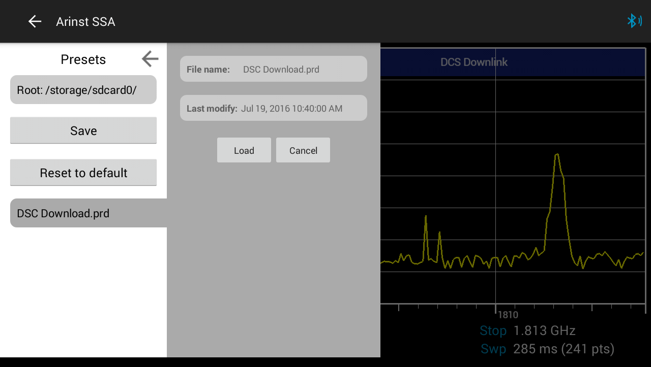Portable Spectrum Analyzer Arinst Ssa R2
